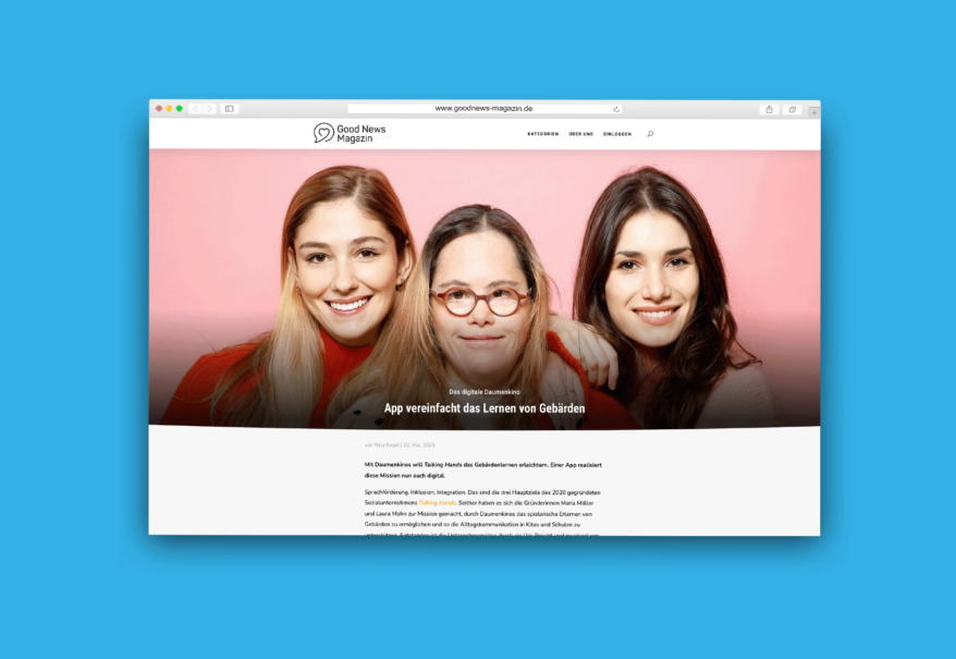 Daumenkinos und digitale Animationen: Wie „Talking Hands“ hilft ...